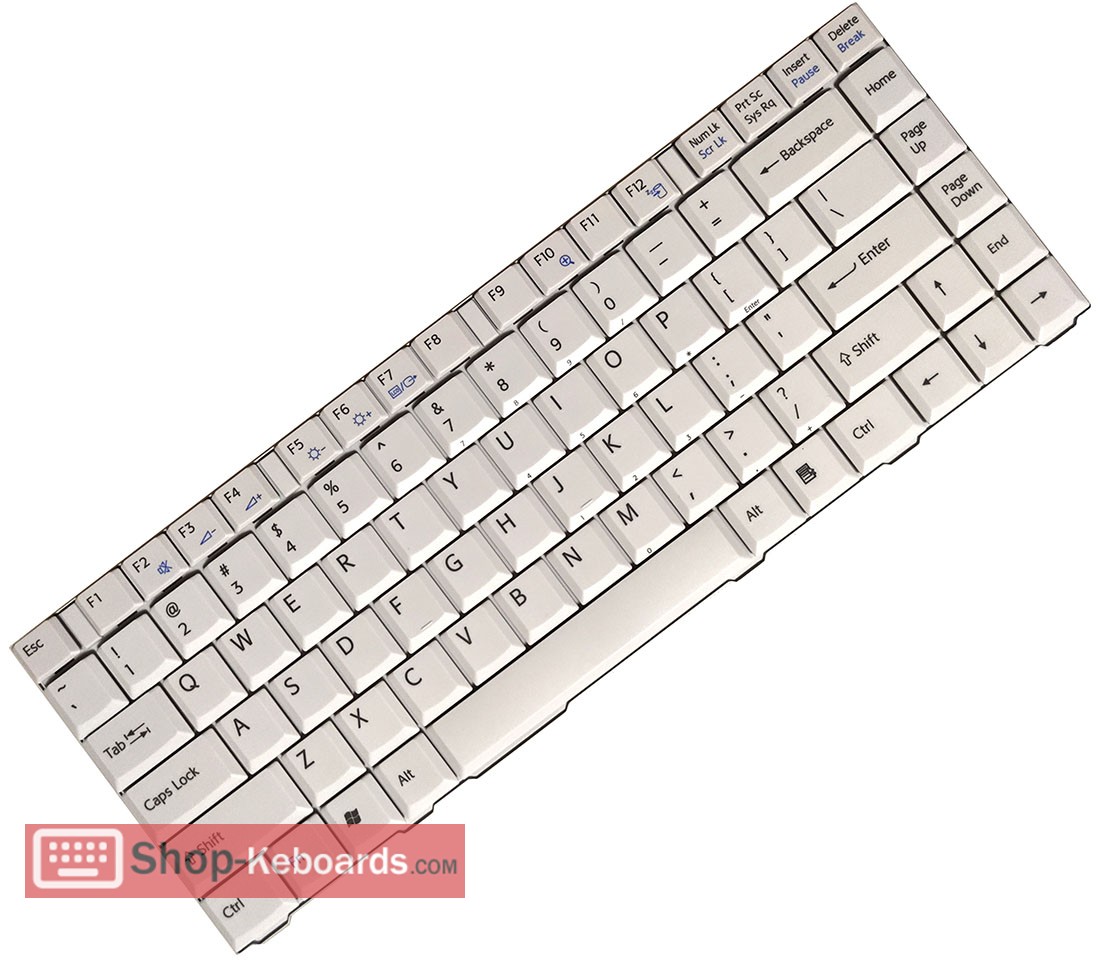 Replacement Sony Vaio VGN-FJ270 laptop keyboards with High Quality from ...
