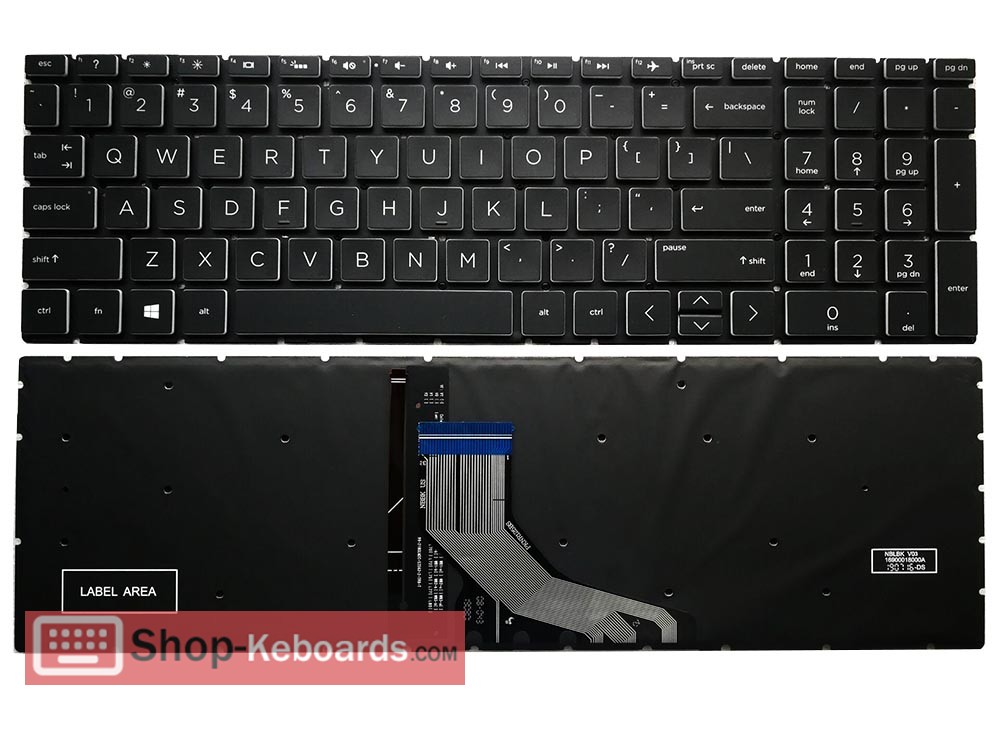 Replacement Hp l20672-001 keyboards with High Quality are designed for ...