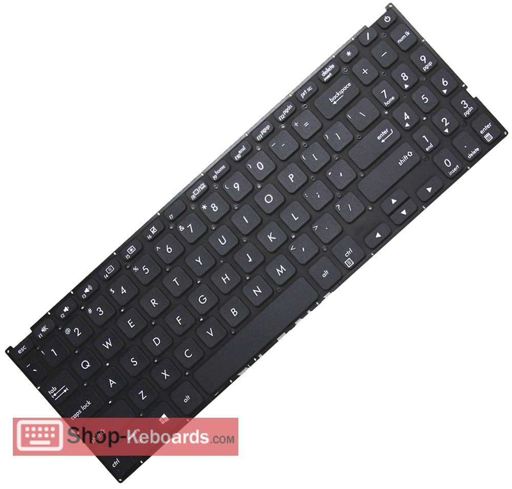 Replacement Asus VivoBook A512FA laptop keyboards with High Quality ...