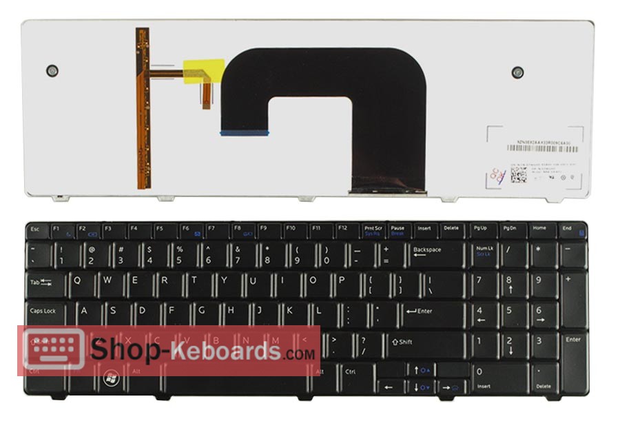 Replacement Dell NSK-DPA06 laptop keyboards with High Quality from ...