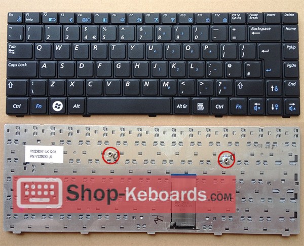 Replacement Samsung NP-R423 laptop keyboards with High Quality from ...